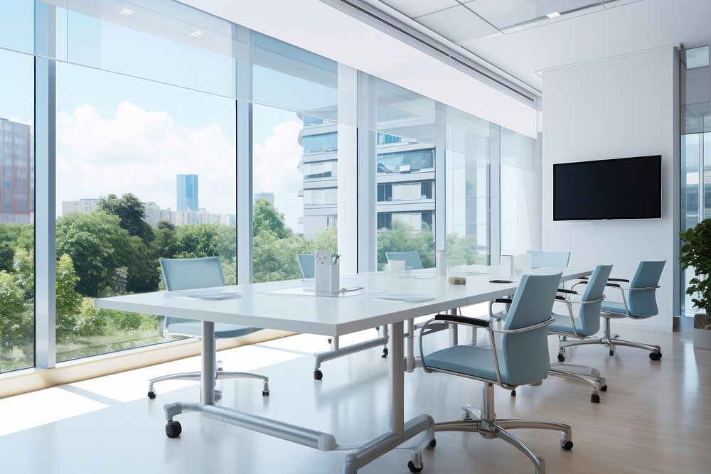 Modern hospital doctor table furniture | Free Photo - rawpixel