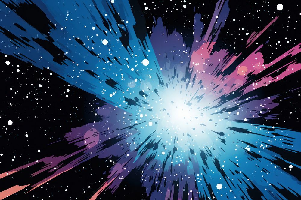 Sparkling galaxy space astronomy universe. | Premium Photo Illustration ...