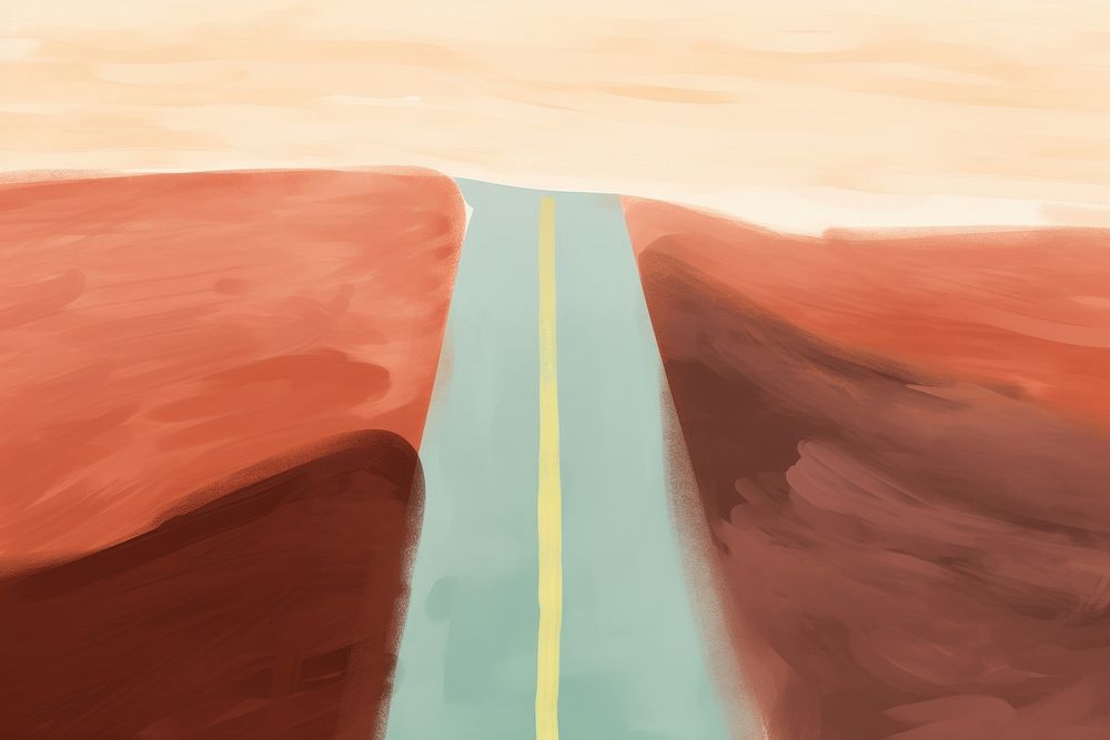 Road backgrounds highway drawing. AI | Free Photo Illustration - rawpixel