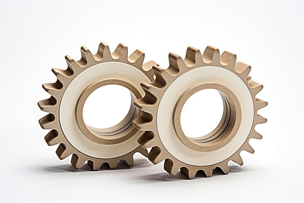 Two Gear wheels gear white | Free Photo - rawpixel