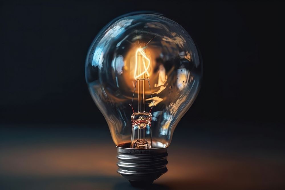 Light bulb lightbulb electricity illuminated | Free Photo Illustration ...