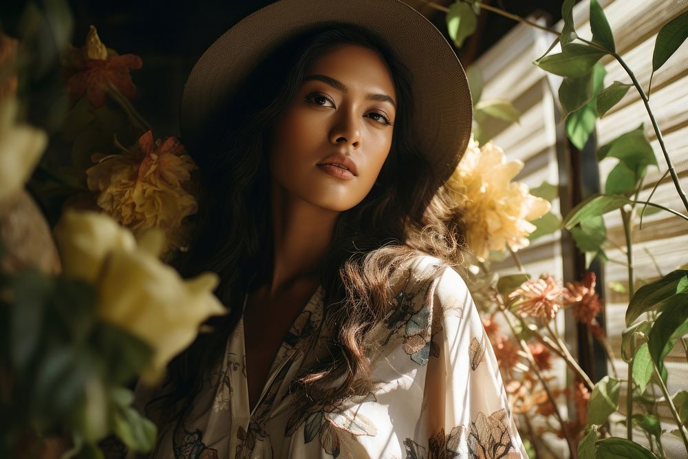 Fashion trend filipino summer portrait | Free Photo - rawpixel