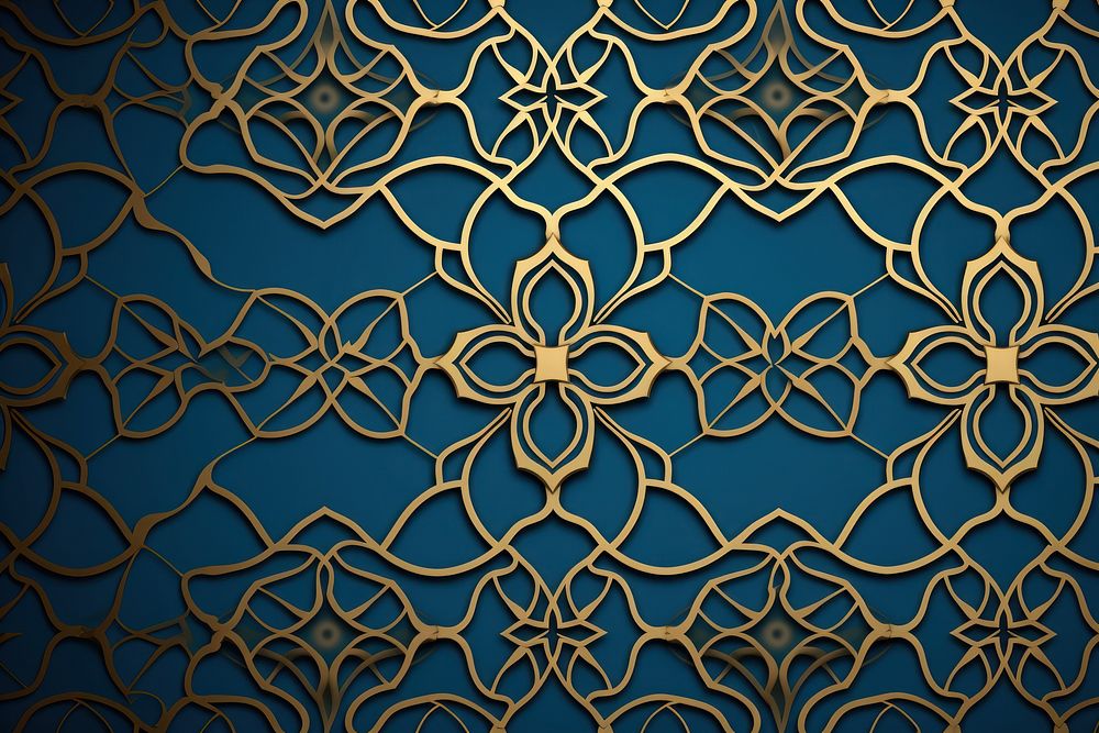 Arabic backgrounds pattern blue. | Premium Photo Illustration - rawpixel