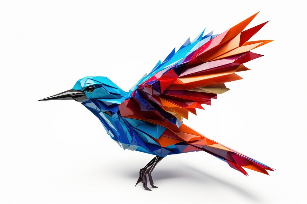 Bird origami bird art. AI | Premium Photo Illustration - rawpixel