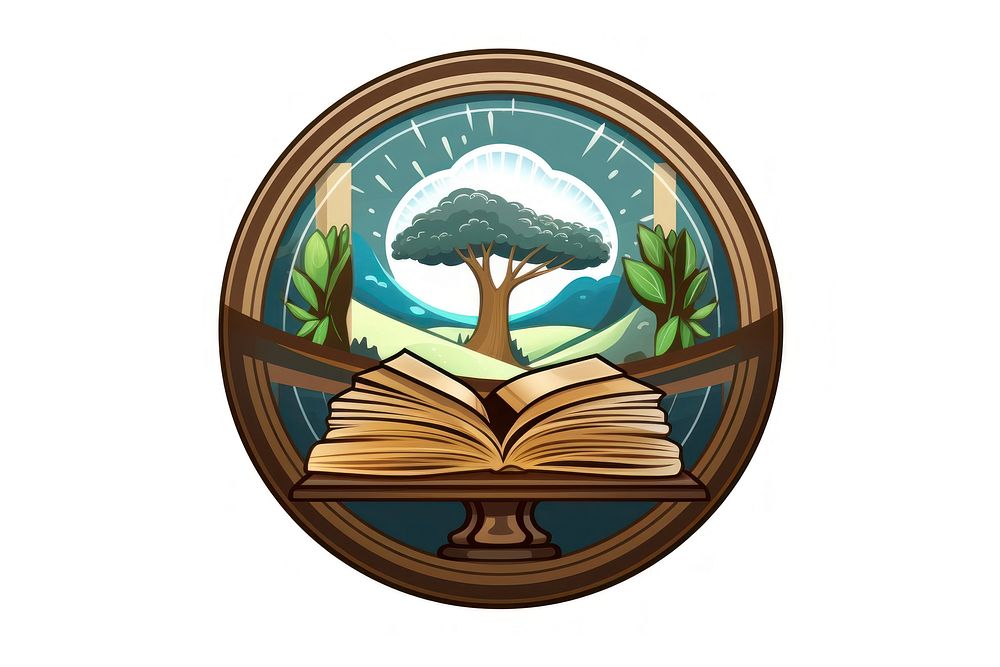 Library logo intelligence publication. | Free Photo Illustration - rawpixel