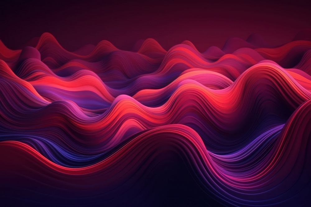Wavy abstract purple backgrounds pattern. | Free Photo Illustration ...