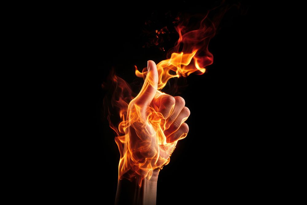 One finger fire bonfire burning. | Free Photo - rawpixel