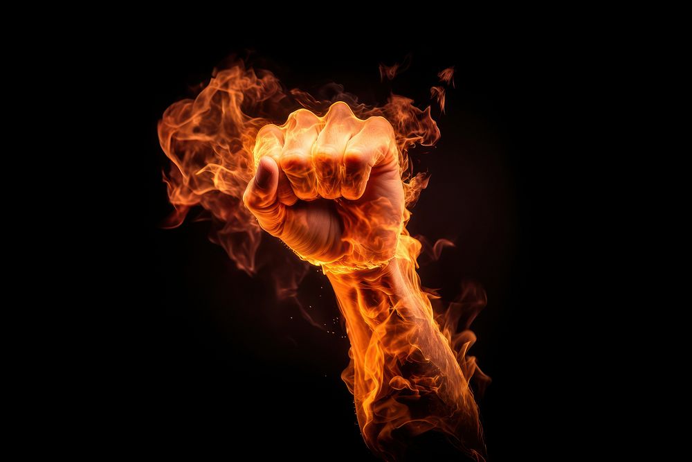 Fist fire burning bonfire. | Premium Photo - rawpixel