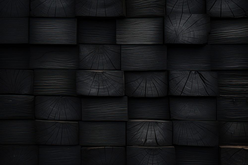 Stack timber black backgrounds architecture. | Premium Photo - rawpixel