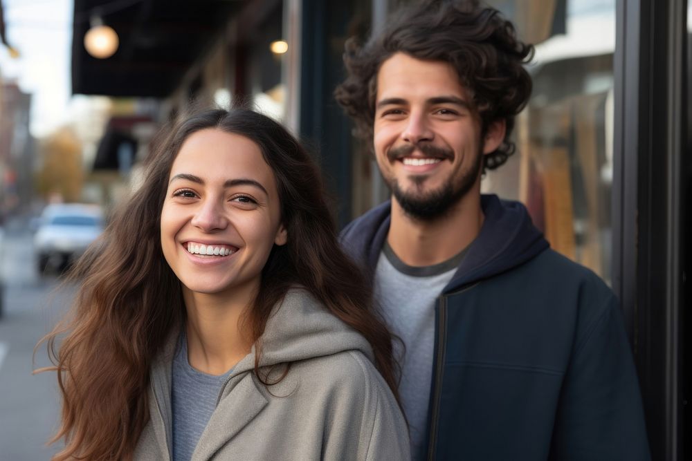 Smiling people outside laughing smile | Premium Photo - rawpixel