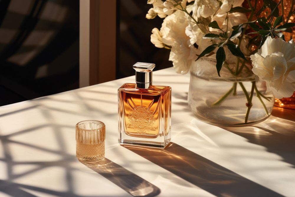 Modern fragrance cosmetics perfume bottle. | Premium Photo - rawpixel
