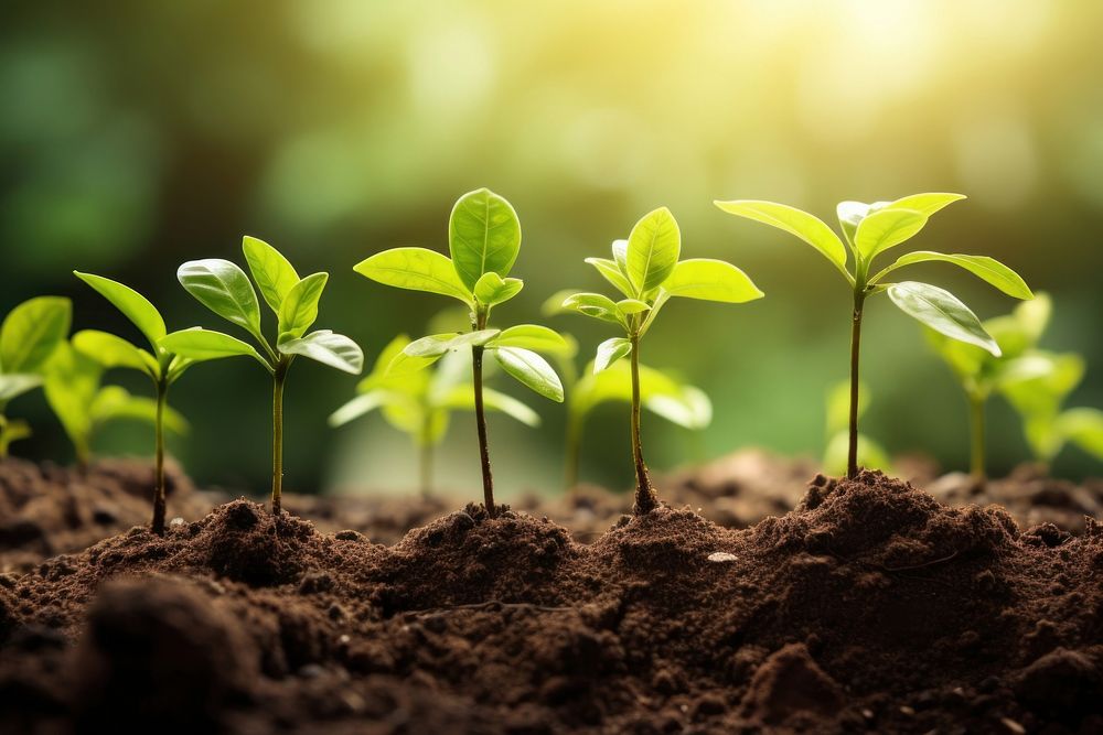 Growth Trees seedling outdoors nature. | Free Photo - rawpixel