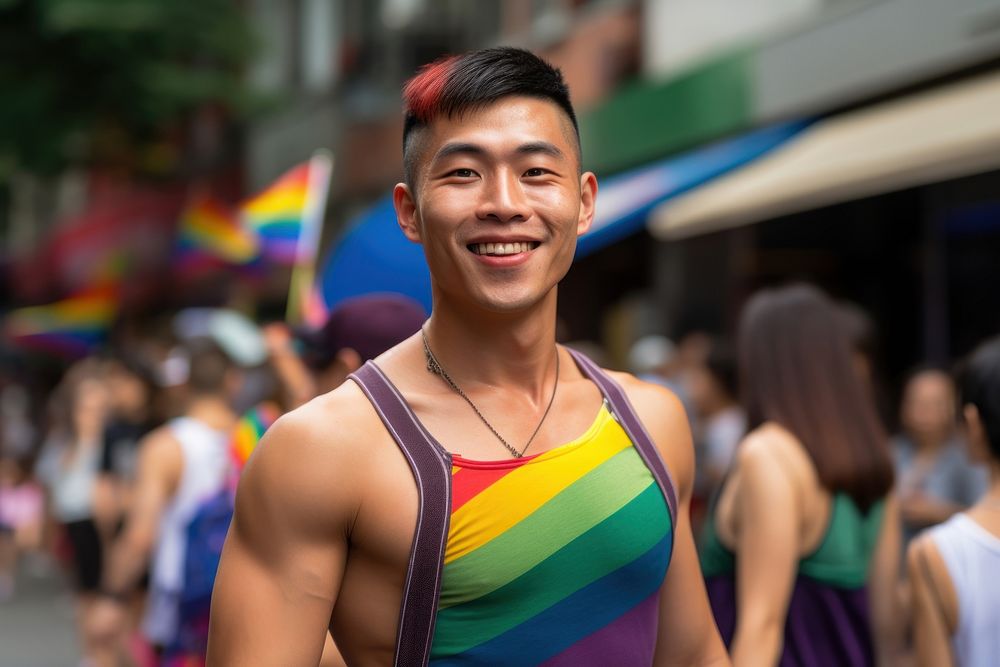 Muscles Taiwanese male parade portrait | Free Photo - rawpixel