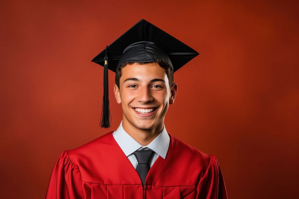 student graduation men smile intelligence | Free Photo - rawpixel