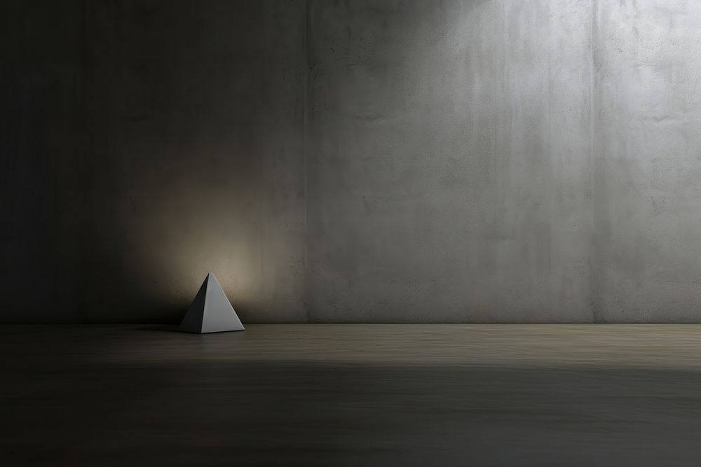 Concrete wall floor architecture spotlight. | Free Photo Illustration ...