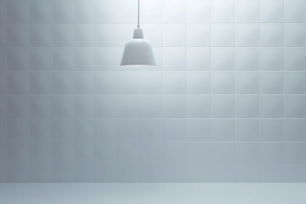 White tile architecture backgrounds lighting. | Premium Photo ...