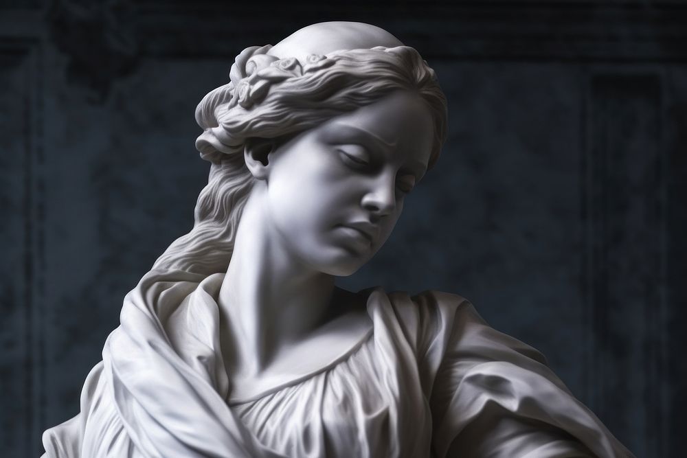 Close classical marble sculpture statue | Free Photo Illustration ...