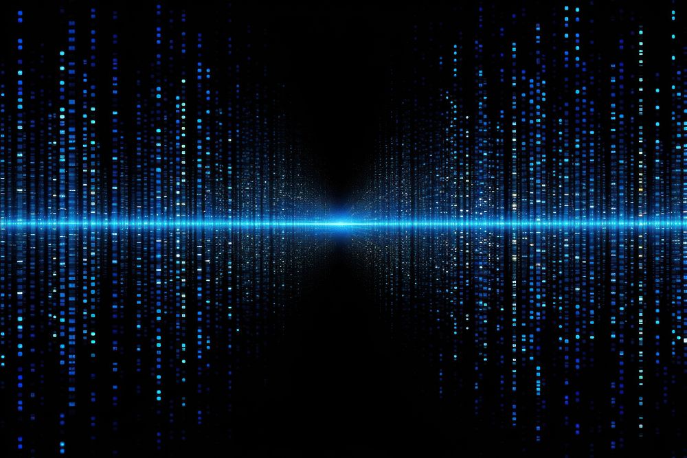 Blue stream computer lights backgrounds | Premium Photo Illustration ...