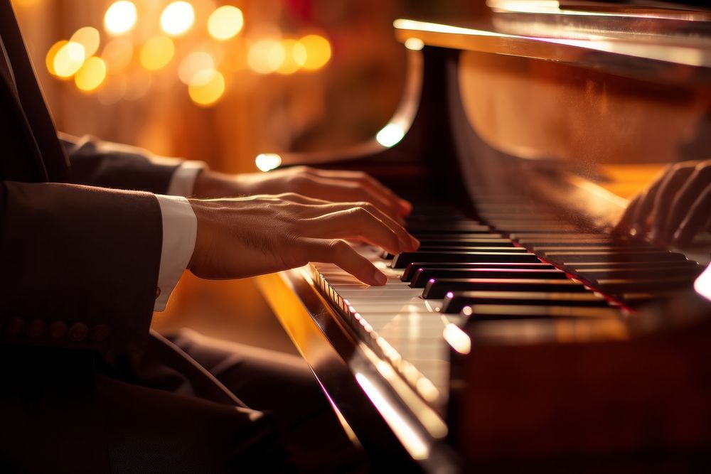 Man hand playing piano keyboard | Free Photo - rawpixel