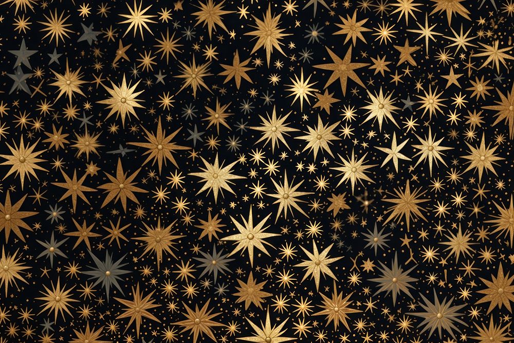 Celestail pattern night star. | Free Photo Illustration - rawpixel