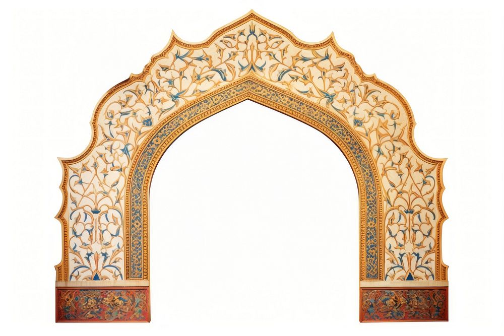 Arch architecture white background spirituality. | Premium Photo ...