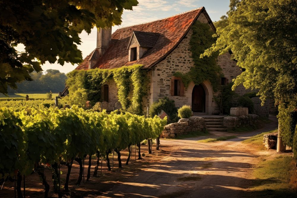 Rustic winery building vineyard architecture | Premium Photo - rawpixel