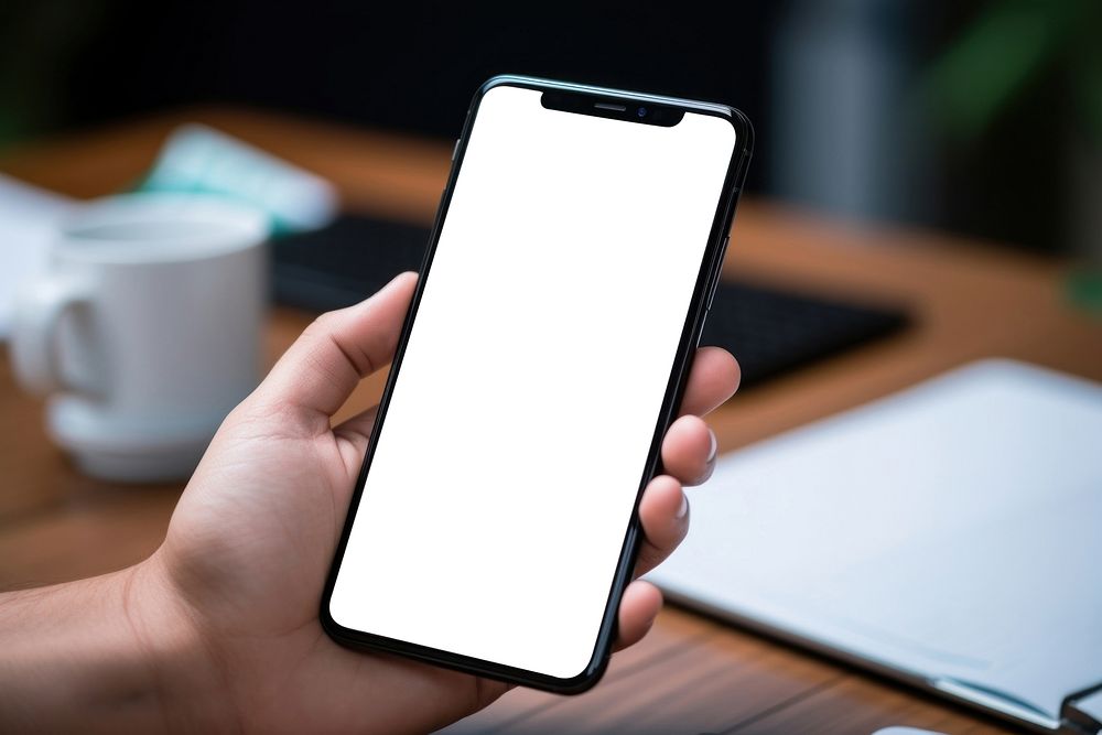 Mobile screen holding writing portability. | Free Photo - rawpixel