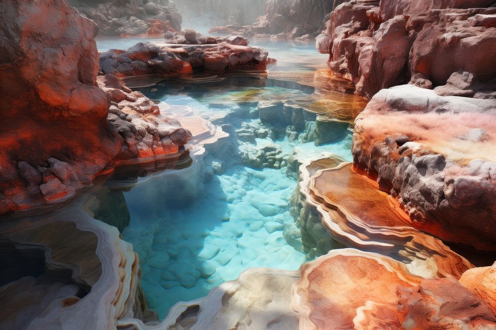 Hot springs nature outdoors water. | Free Photo - rawpixel