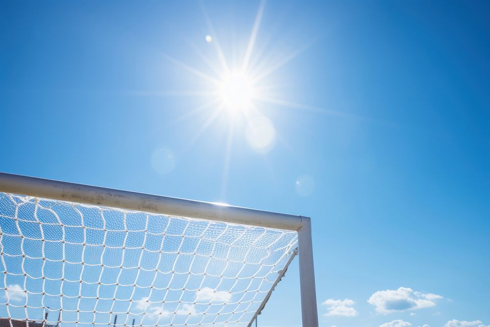 Soccer goal sun outdoors sunny. | Premium Photo - rawpixel