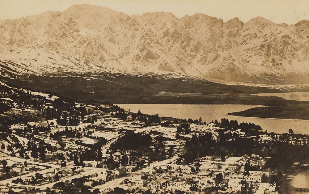 Queenstown snow Frederick George Radcliffe | Free Photo - rawpixel
