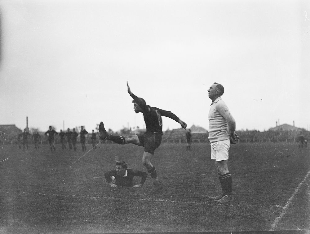 Rugby player kicking goal (circa | Free Photo - rawpixel