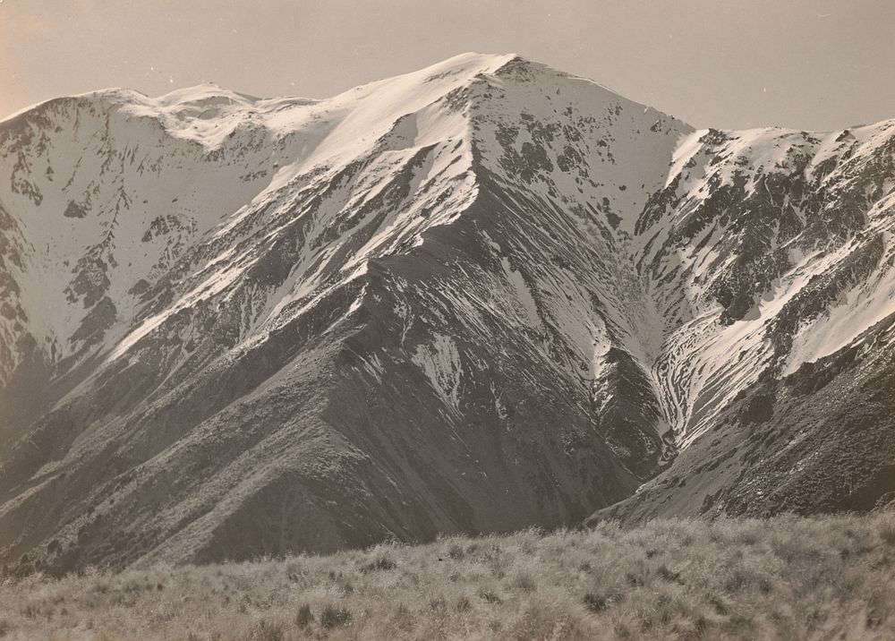 Mt Torlesse (1930s) Professor John | Free Photo - rawpixel