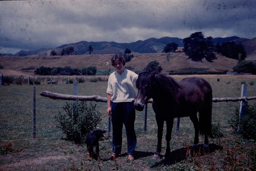 Miss Jenny Derham her pony | Free Photo - rawpixel