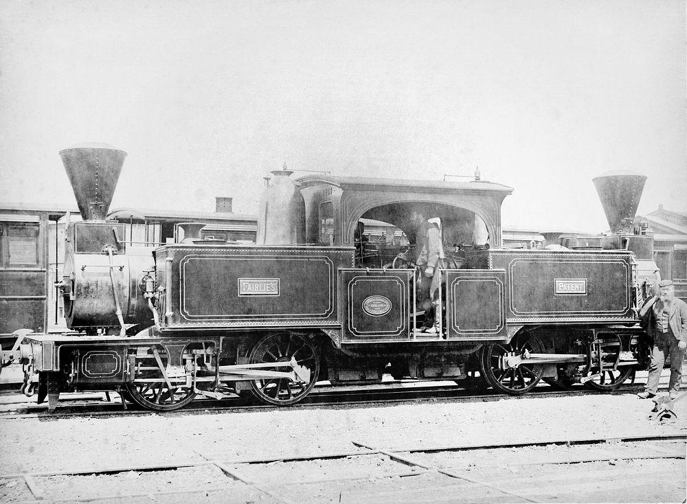 Fairlie Engine (1873-1876) Herbert Deveril. | Free Photo - rawpixel