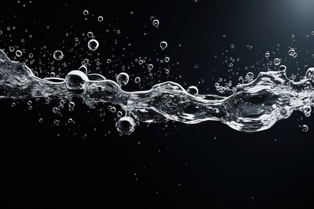 Water surface bubbles backgrounds black | Free Photo - rawpixel