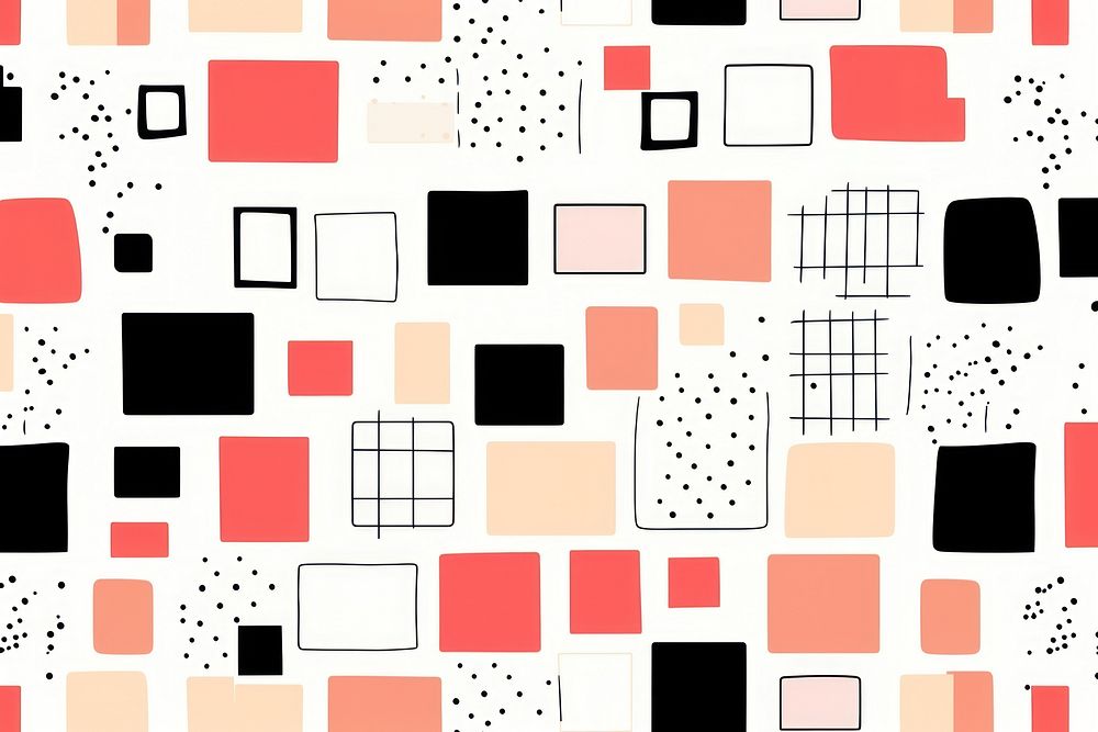 Doodle grid pattern backgrounds transportation | Premium Photo ...