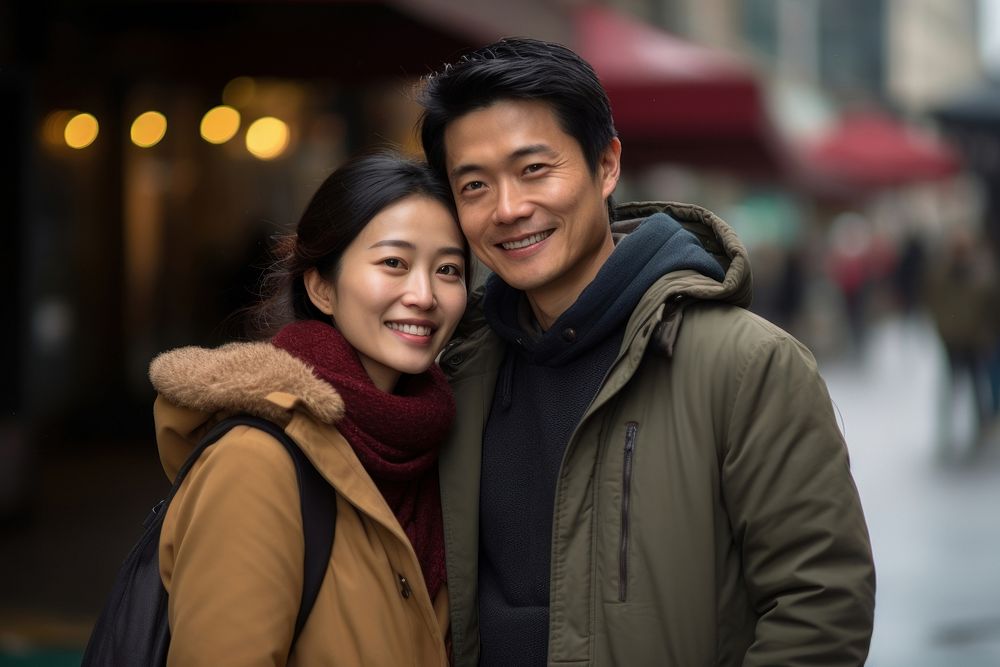 Chinese Couple portrait jacket adult. | Free Photo - rawpixel