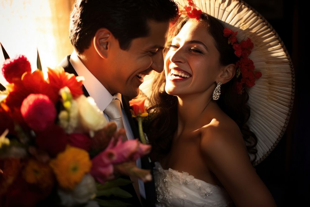 Hispanic wedding bride ceremony. AI | Premium Photo - rawpixel