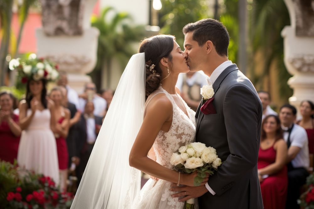 Hispanic wedding ceremony fashion. AI | Free Photo - rawpixel