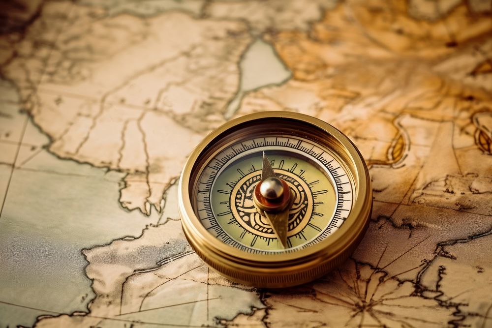 Compass map accessories topography. | Free Photo - rawpixel