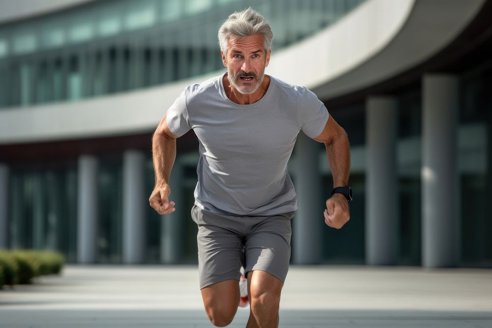 Man running sports outfit jogging | Free Photo - rawpixel