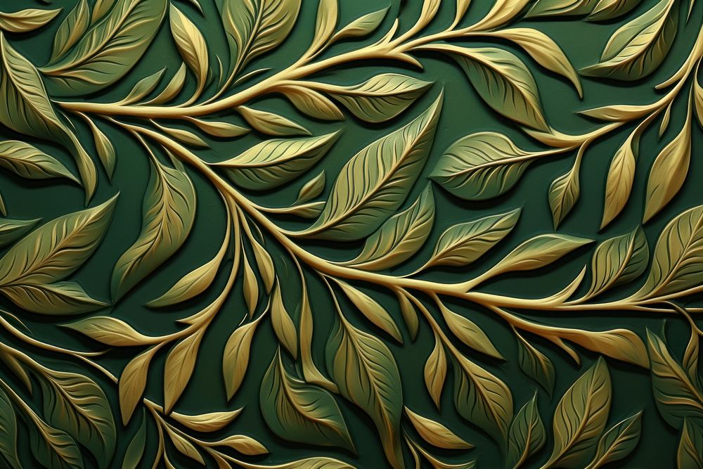 Nature pattern green art. | Free Photo - rawpixel