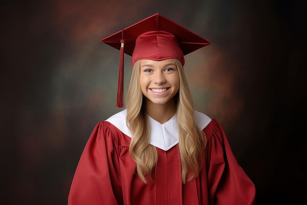 Female graduation student teeth. | Free Photo - rawpixel