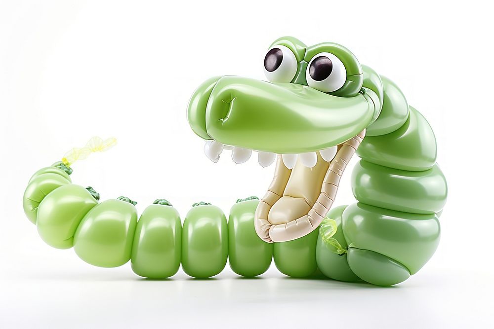 balloon twisting shape snake reptile | Free Photo - rawpixel