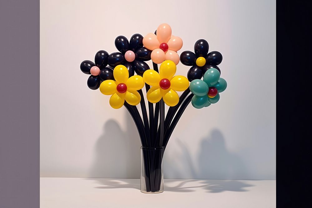 balloon twisting shape flowers plant | Free Photo - rawpixel