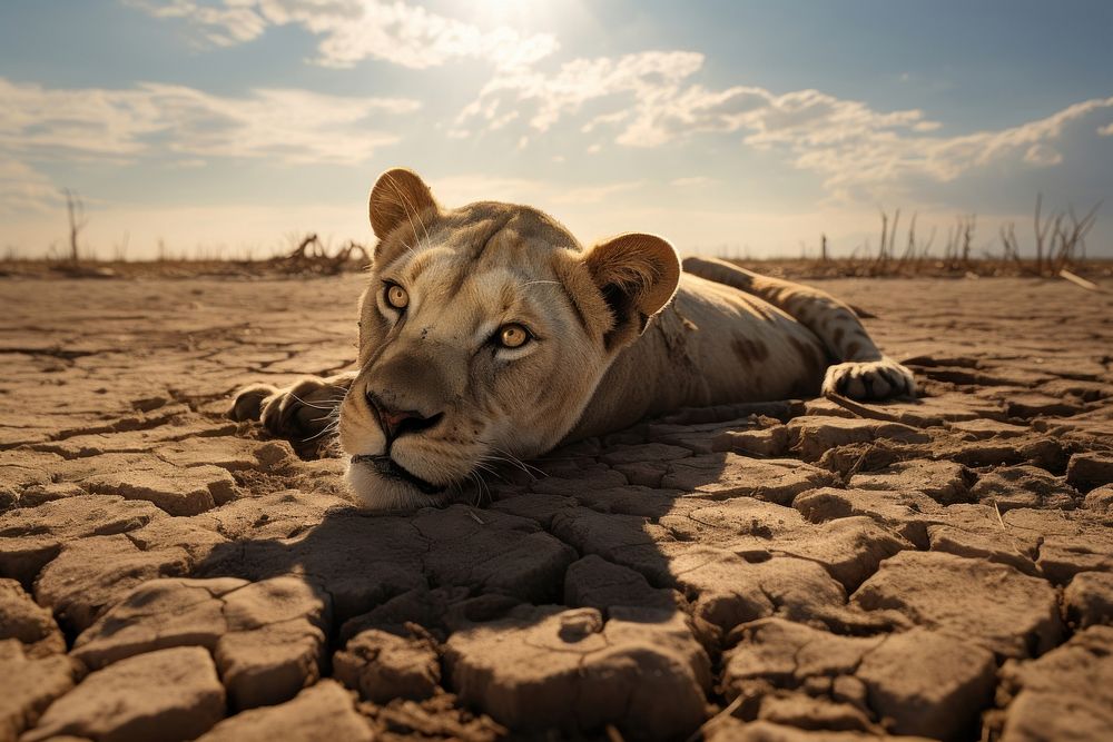 Climate change animal wildlife outdoors. | Premium Photo - rawpixel