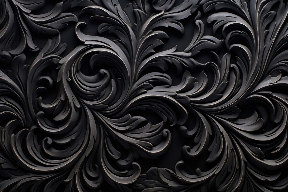 Renaissance arts black backgrounds pattern. | Premium Photo - rawpixel