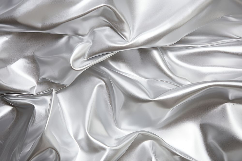 Silver foil backgrounds silk crumpled. | Free Photo - rawpixel