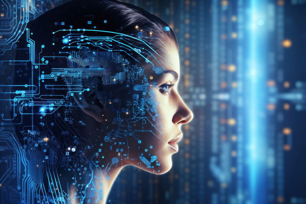 Artificial intelligence portrait adult human. | Free Photo Illustration ...