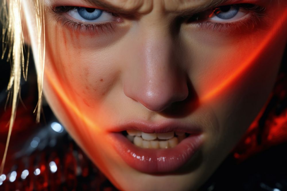 Angry Vengeance Face photography portrait | Free Photo - rawpixel